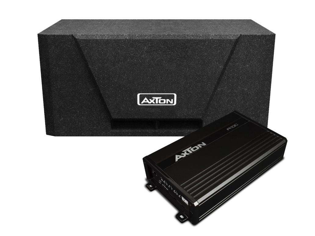Axton Paket 5 - 1 Kanal Mono Class-D Verstärker + Bandpass-Subwoofer ...